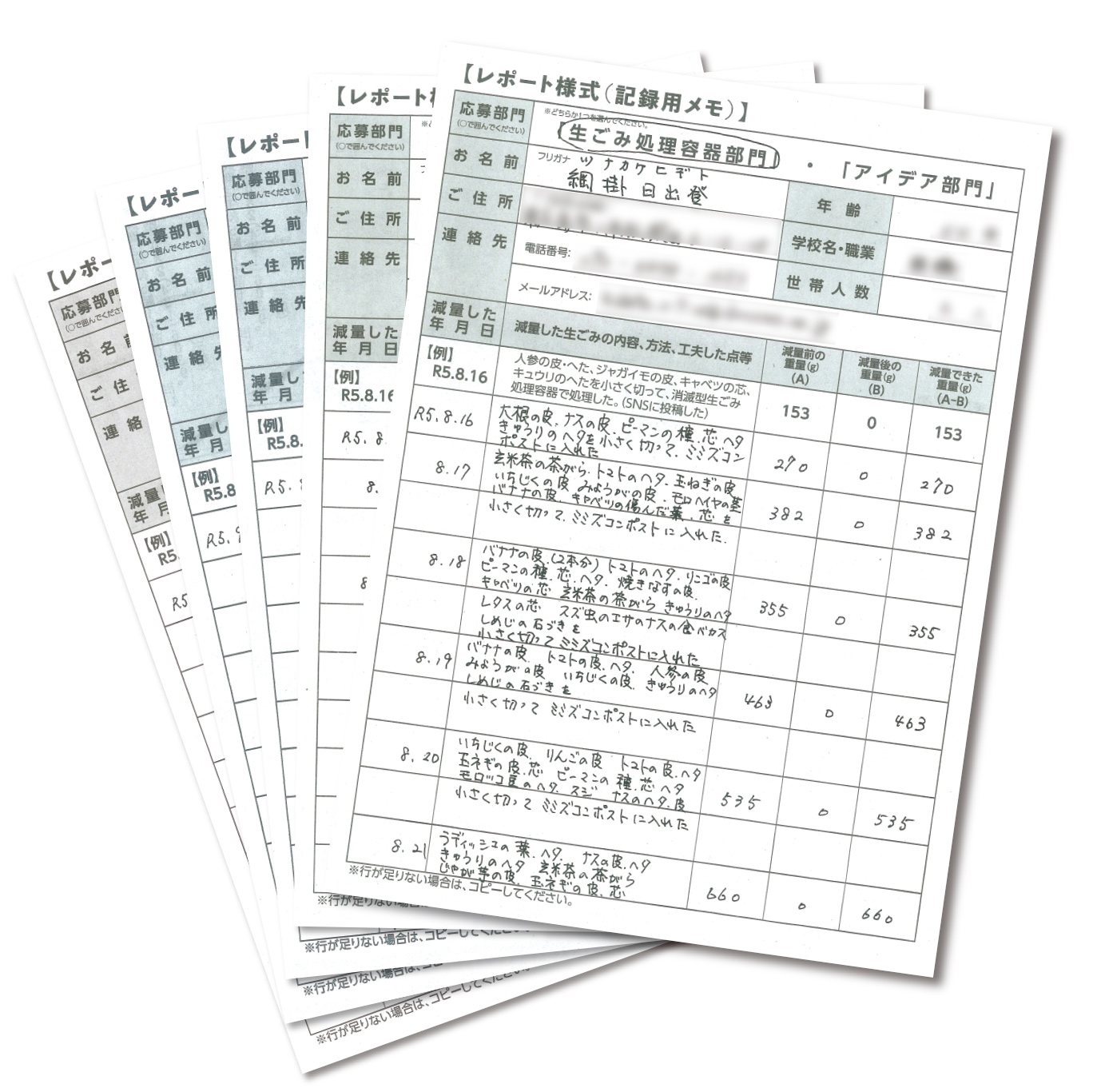 【結果発表】あなたの家の『生ごみ』をどれだけ減量できるかコンテスト | 東広島デジタル